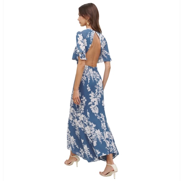 Reformation | Dresses | Reformation Carletta Dress Cyanotype | Poshmark